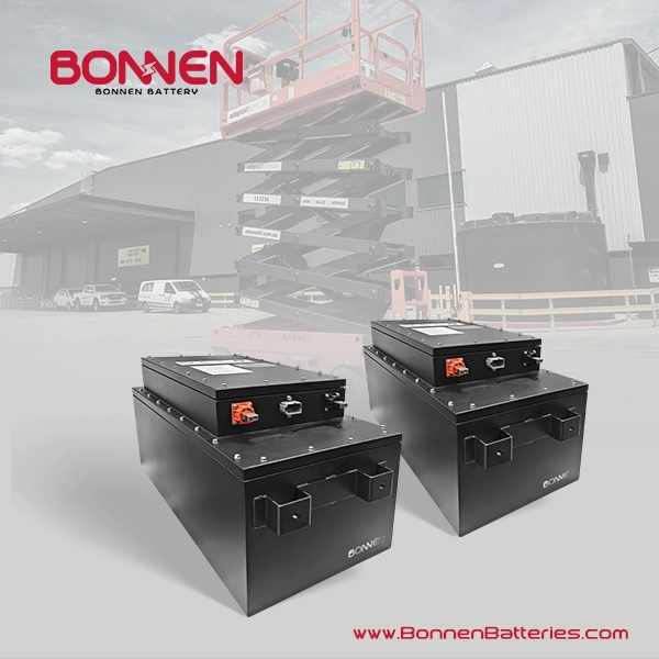 Scissor Lift Battery, 48V LIFEPO4 Aerial Work Platform Battery.